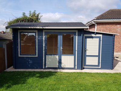 Daisy Log Cabin 3.5m x 2.5m - 40mm Logs