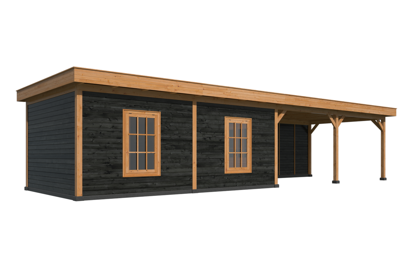 Thelma XL Summerhouse With Canopy 13.03 x 4.3m | Tuin Garden Buildings