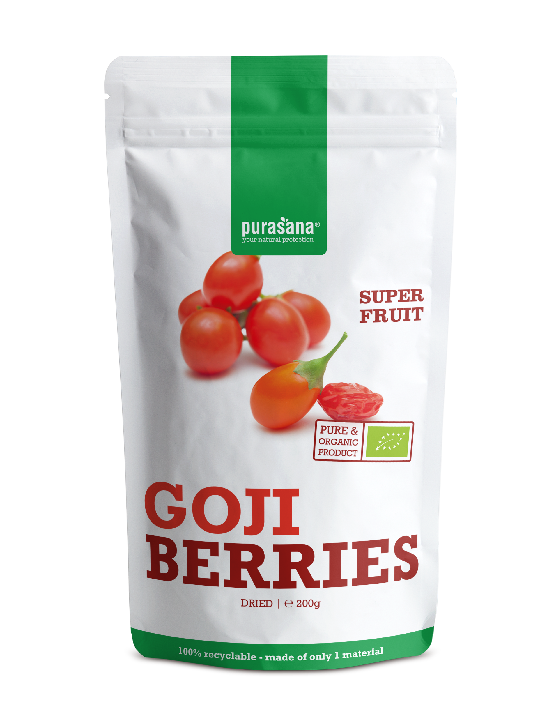 Gojibessen bestellen? | Purasana Gojibessen 200gr