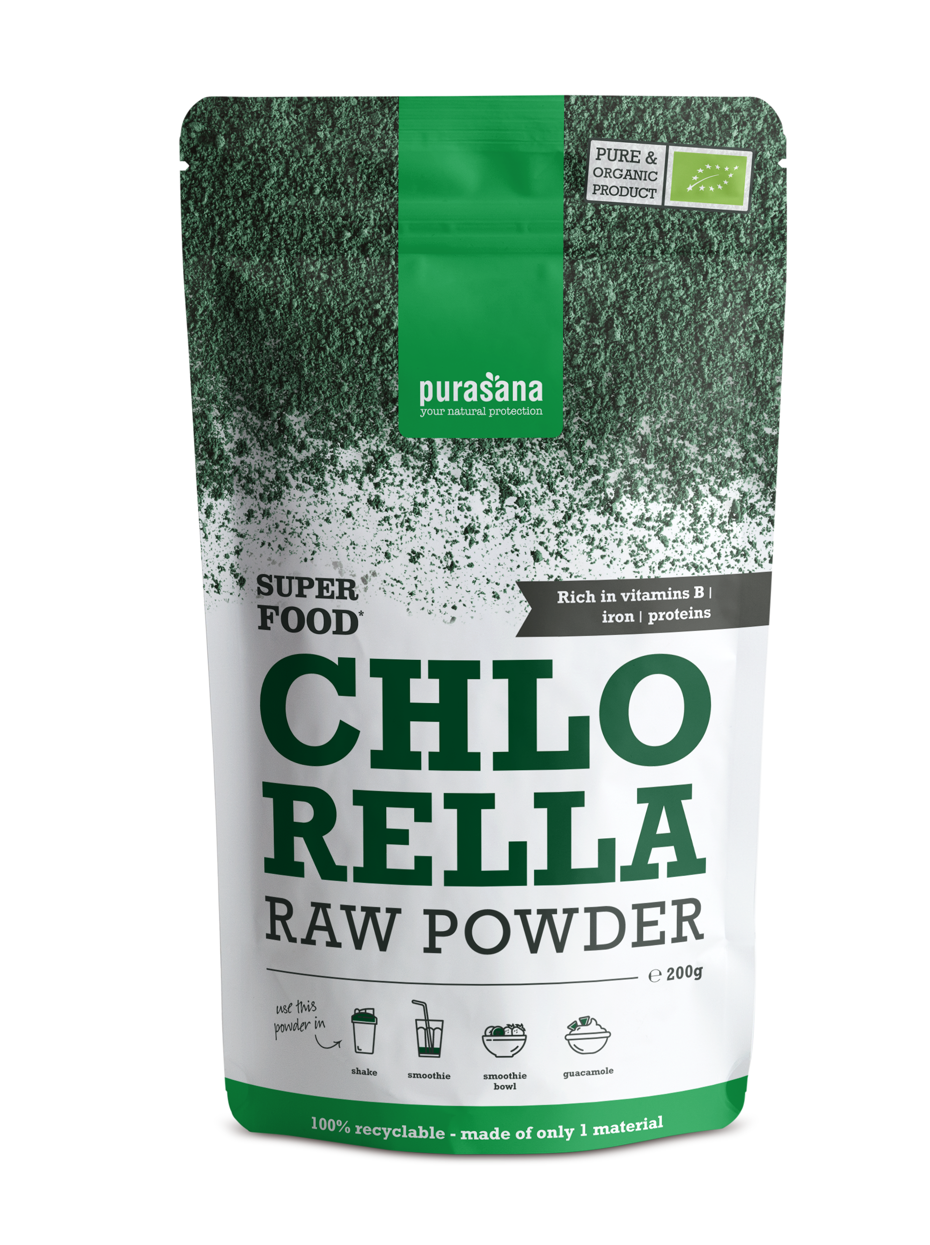 purasana-chlorella-poeder-chlorella-met-gebroken-celwand