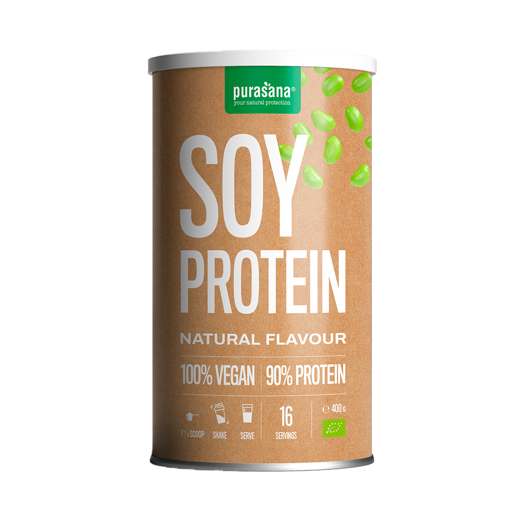 Vegan Protein Soy Shop | Purasana Soy Protein 90% Protein