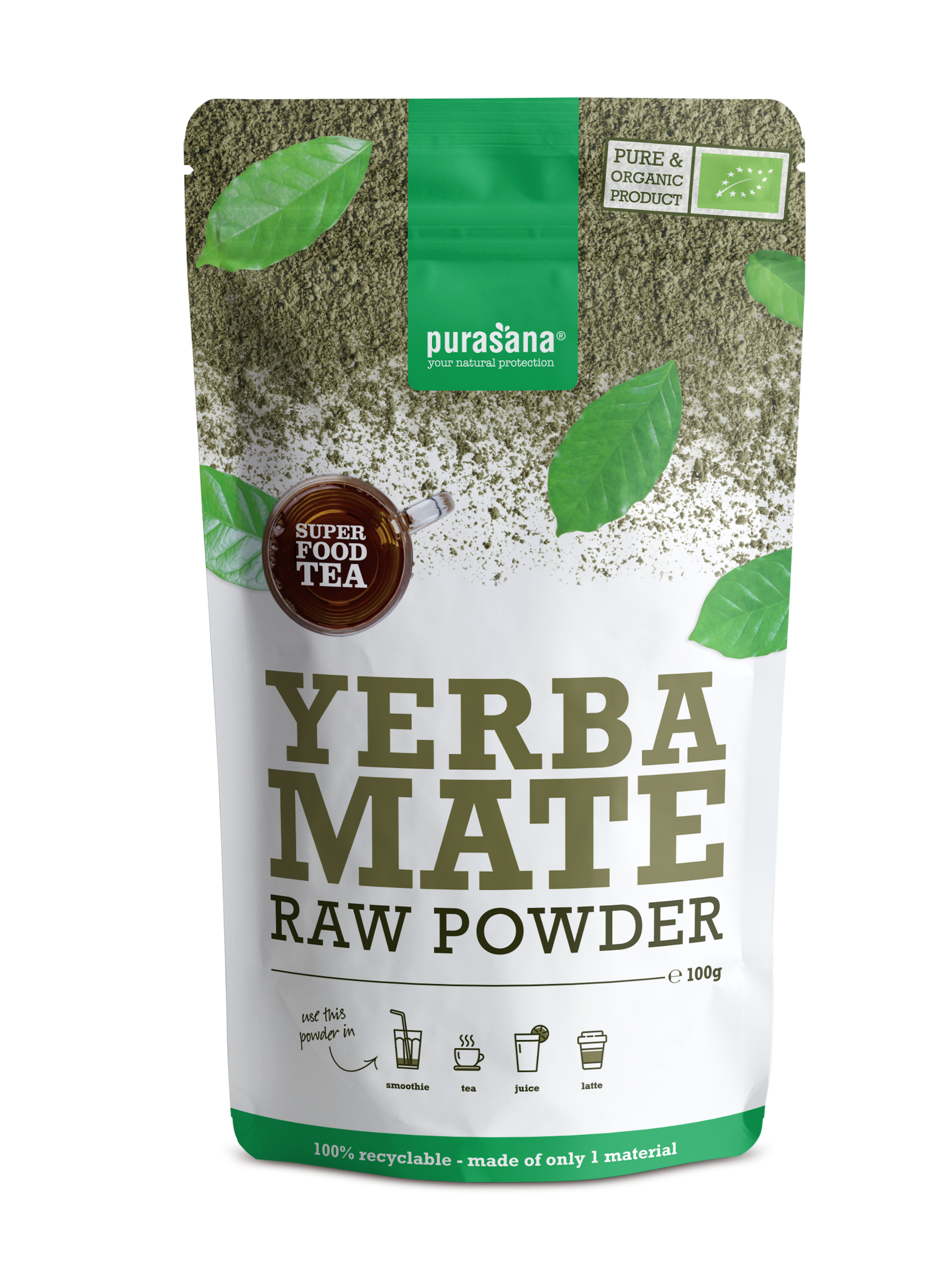 Yerba Maté Tea Offer | Purasana Yerba Maté Powder BIO