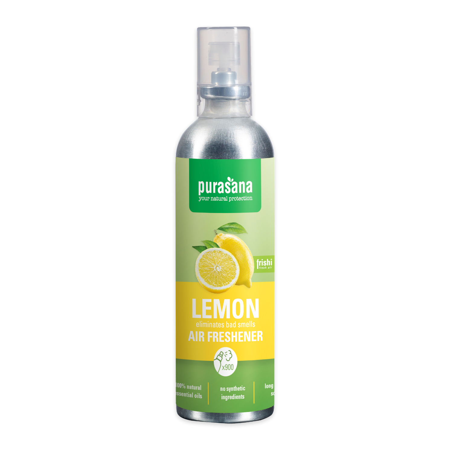 Purasana Frishi Lemon Mix | 900 sprays from 1 air freshener