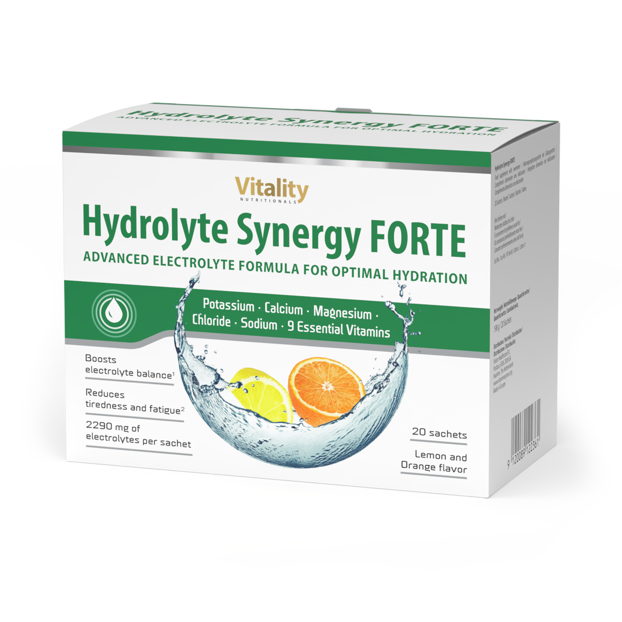 Hydrolyte Synergy FORTE – Elektrolyte Pulver | VitaminExpress