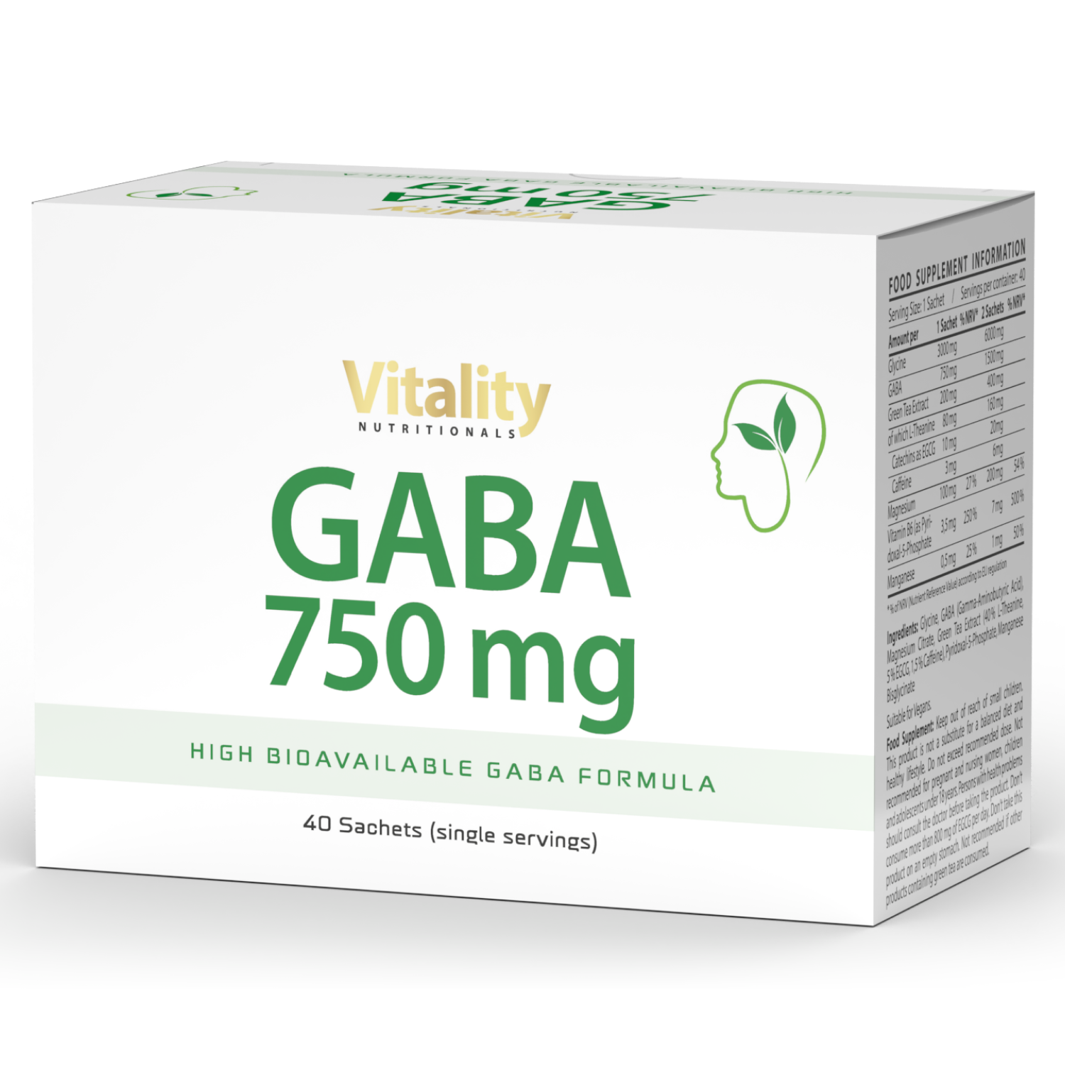 GABA 750 mg Sticks bestellen | VitaminExpress
