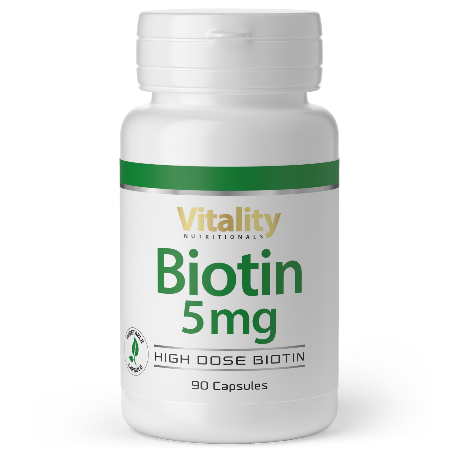 Biotin 5 mg (5000 µg) Kapseln bestellen | VitaminExpress