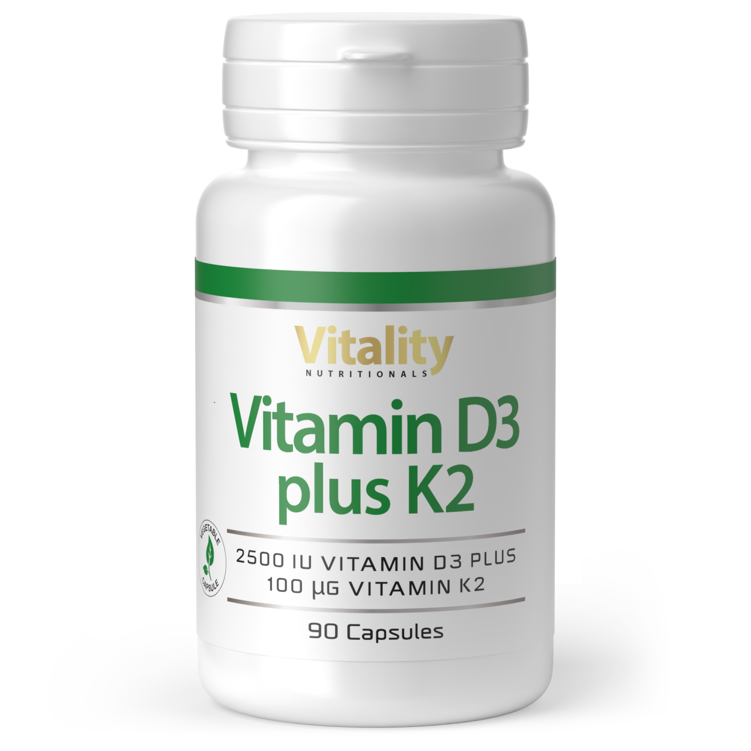 Pedir Vitamina D3 2500 más K2 100 | Vitaminexpress