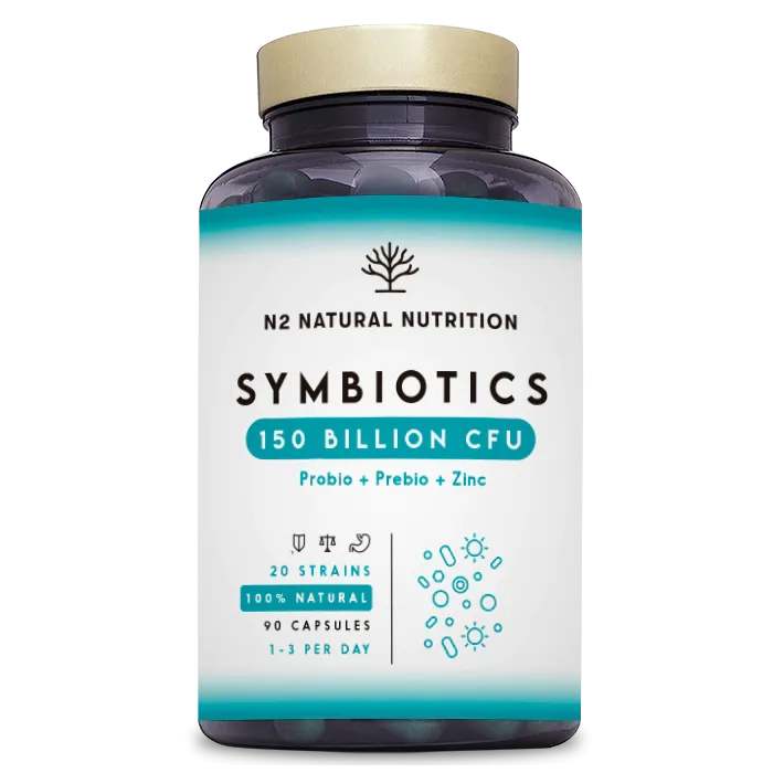Symbiotics 150 - Probiótico Natural para tu Sistema Digestivo ...