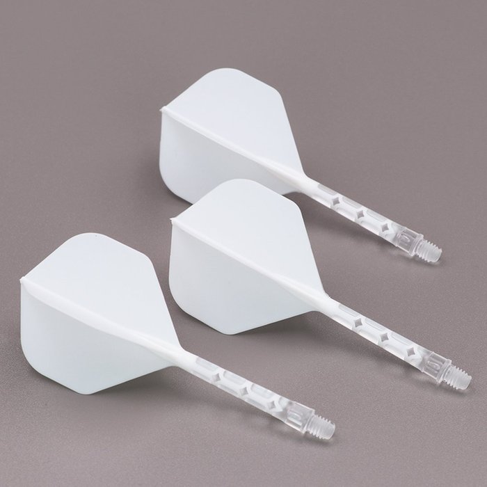 Cuesoul - ROST T19 Integrated Dart Flights - Standard Shape - Clear ...