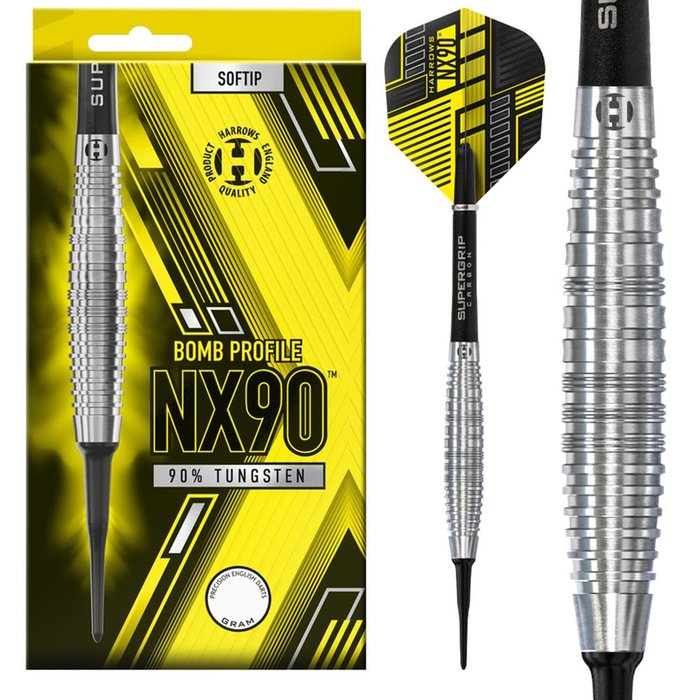 Harrows NX90 Bomb 90% - Soft Tip Darts - Dartshopper.co.uk