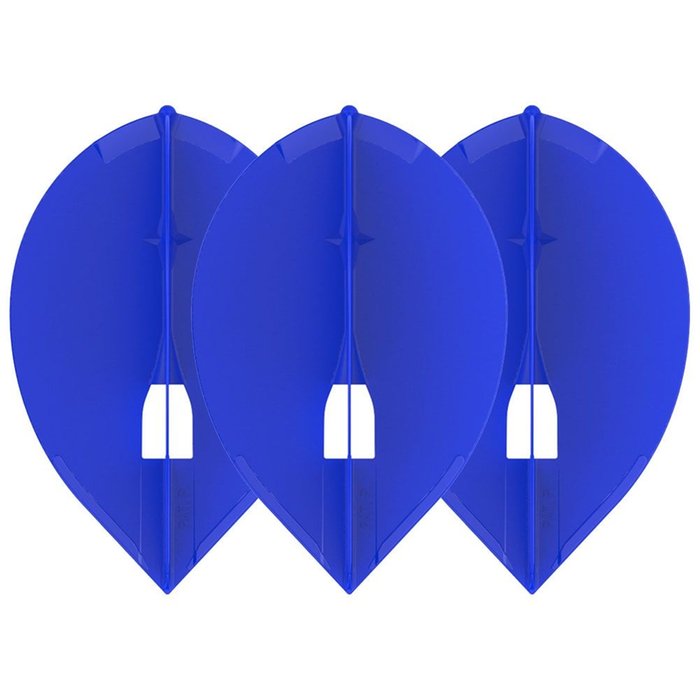 L-Style Champagne L2 Teardrop Blue - Dart Flights - Dartshopper.co.uk