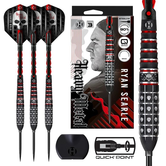 Harrows Ryan Searle V3 Quick Point 90% - Steeldarts - Dartshopper.de