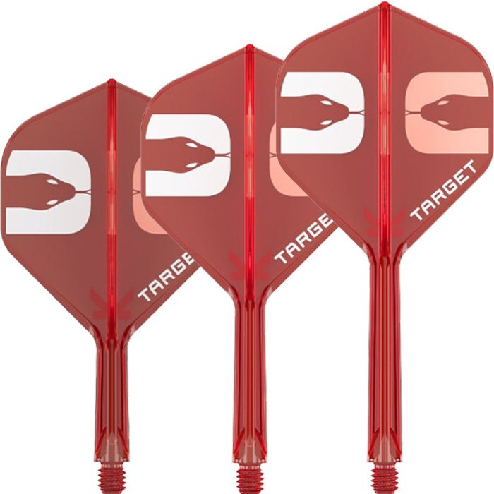 Target K-Flex Nathan Aspinall Red NO2 - Dart Flights - Dartshopper.nl