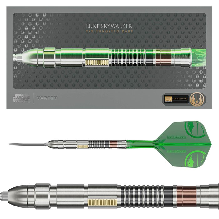 Star Wars Target Luke Skywalker Jedi Knight 95% Tungsten Darts ...
