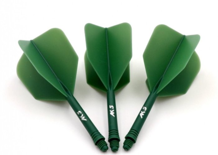 Cuesoul - Tero System AK5 Rost Big Wing - Green Darts Flights