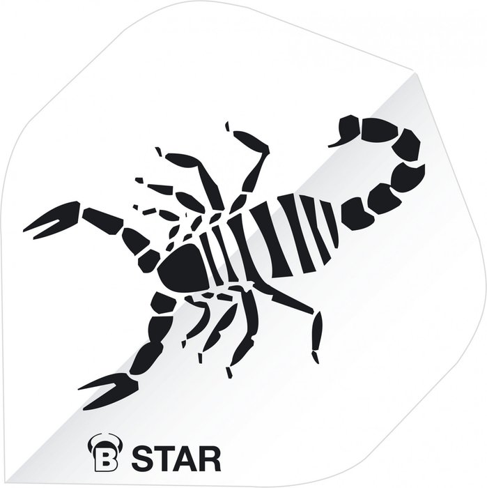 BULL'S B-Star Scorpion Silver - Dart Flights