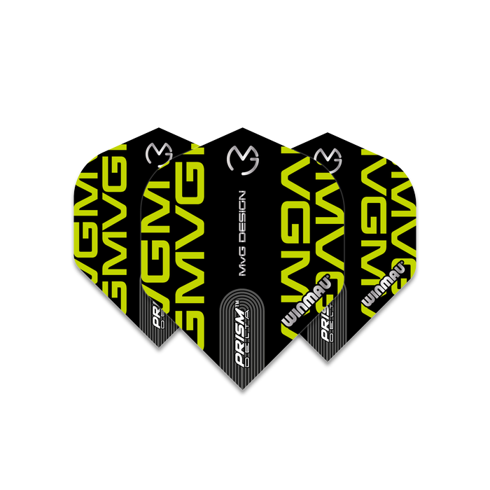 Winmau Prism Delta MVG Black Darts Flights