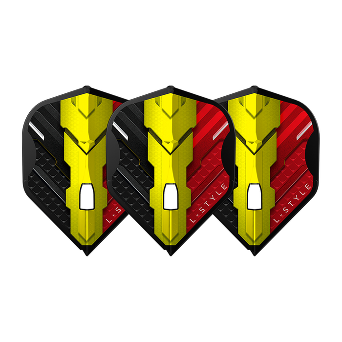 L-Style L1 Pro V-Series Belgium Black V1 - Dart Flights