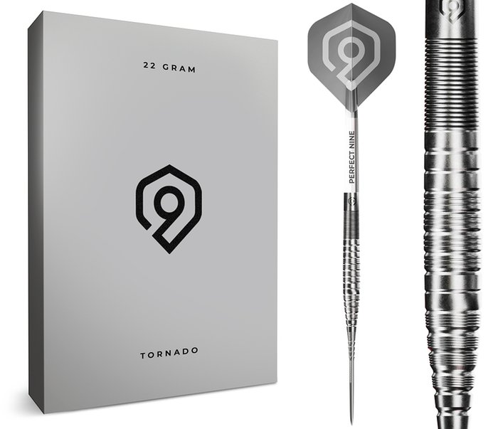 Perfect Nine Tornado Original 90% - Steel Tip Darts - Dartshopper.eu
