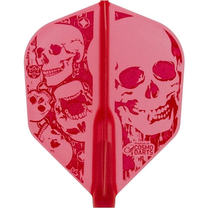 Cosmo Darts - Fit Flight AIR Hide and Seek - Red Shape - Dart Flights