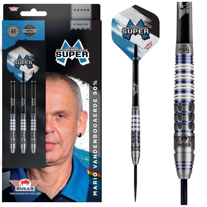 Bull's Mario Vandenbogaerde 90% Steel Tip Darts