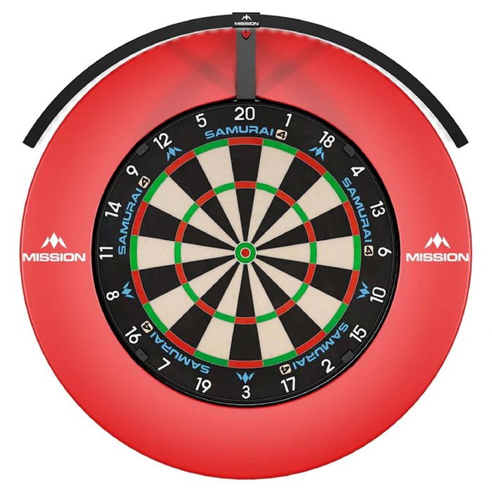 Mission Torus 120 Black - Dartboard Lighting - Dartshopper.eu