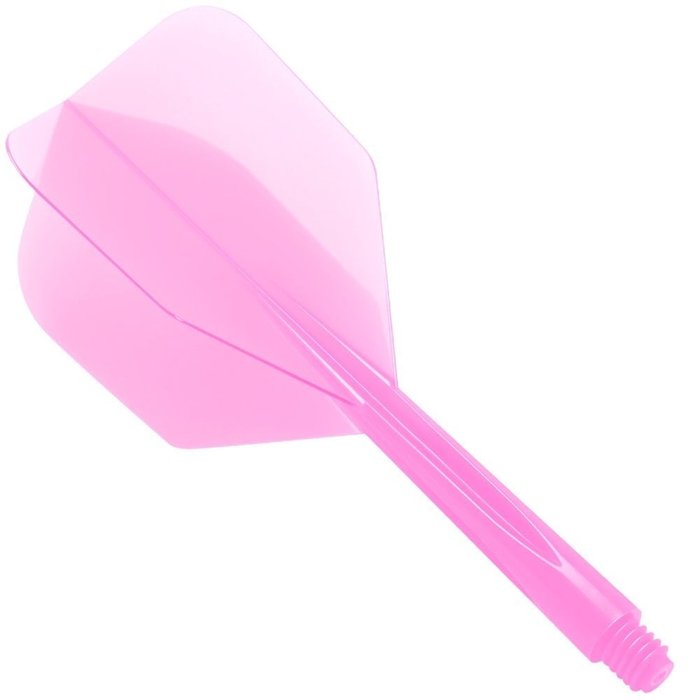 Condor Zero Stress Flight System - Small Clear Pink Darts Flights