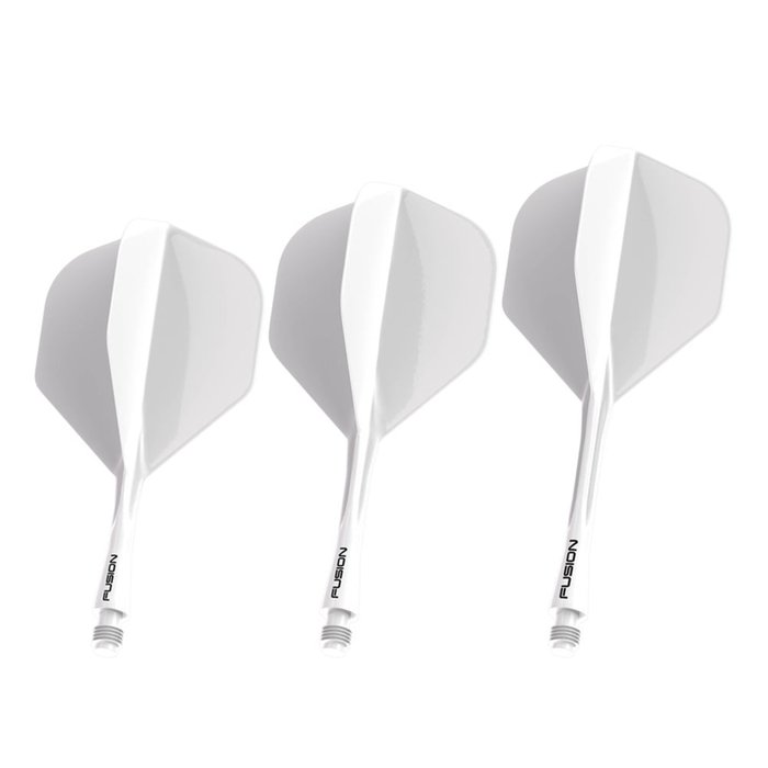 Winmau Fusion Solid White Dart Flights