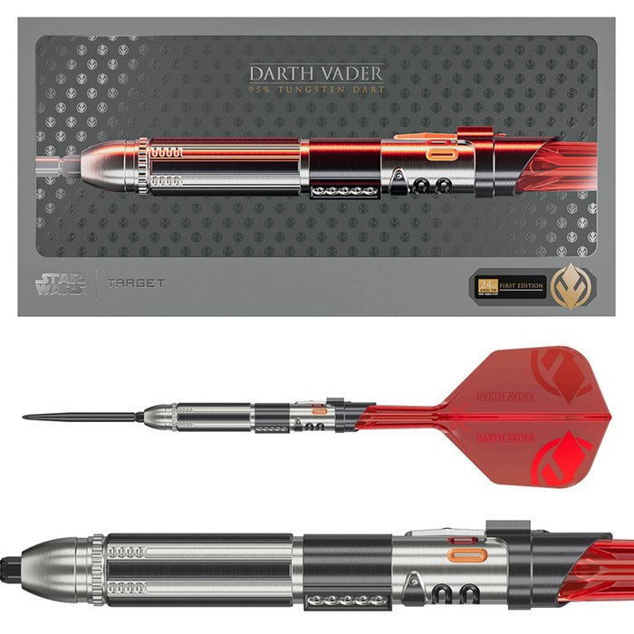 Star Wars Target Darth Vader Sith Lord 95% Tungsten Darts - Dartshopper