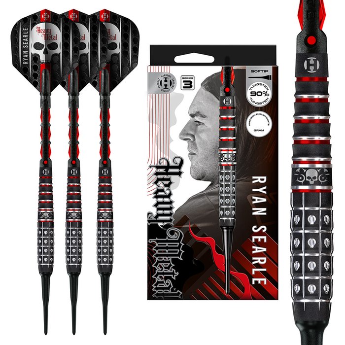 Harrows Ryan Searle V3 90% Soft Tip Darts - Dartshopper.eu