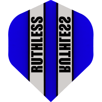 Ruthless Transparent Light Blue - Dart Flights