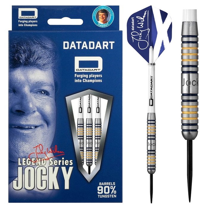 Datadart Jocky Wilson Ghost 90% - Steeldarts