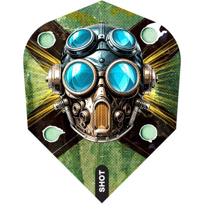 Shot Badlands Krush NO6 Dart Flights - Dartshopper.co.uk