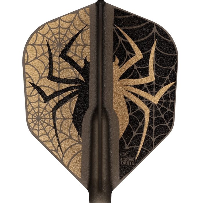Cosmo Darts - Fit Flight Darin Young 2 - Black Shape - Dart Flights
