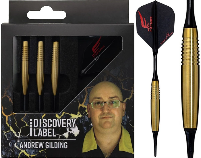Cosmo Darts Andrew Gilding 90% Soft Tip Darts