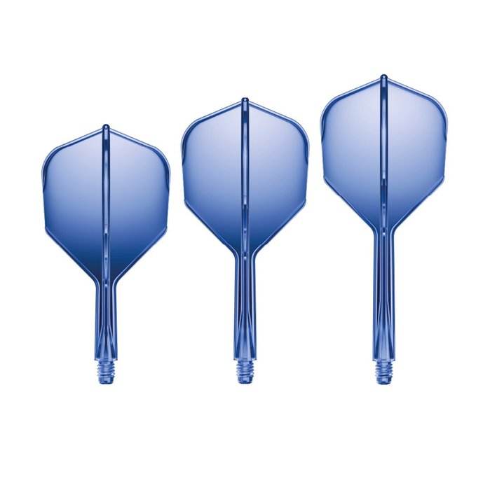GOAT Air Blue Clear NO6 Darts Flights
