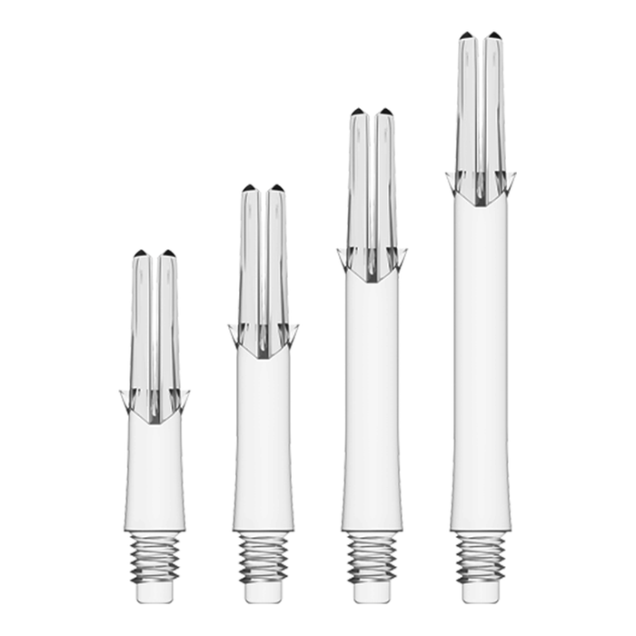 L-Style L- Locked Straight Clear Darts Shafts - Dartshopper.com