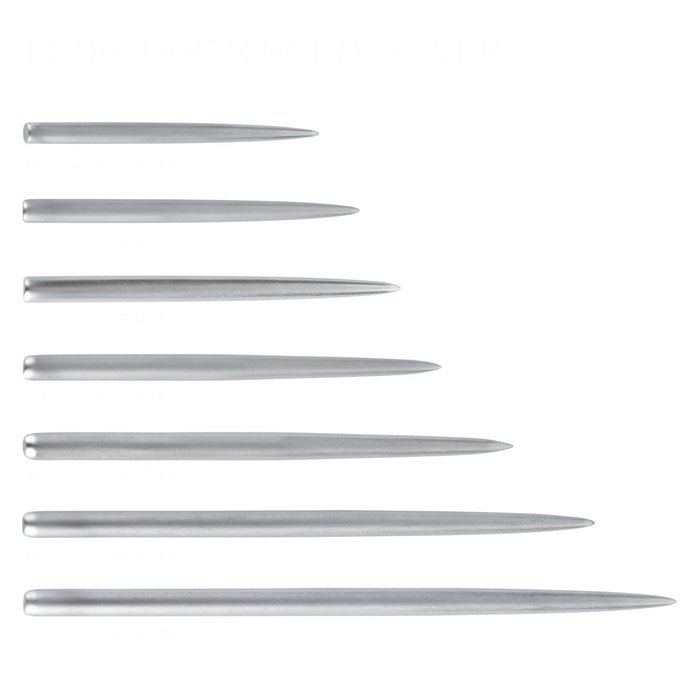 ONE80 Long Taper Point Silver