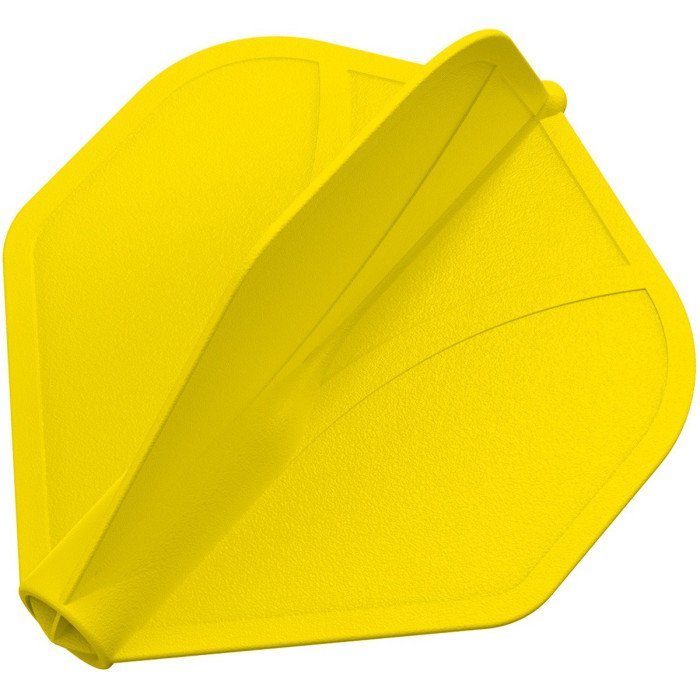 Shot Airfoil Yellow NO2 - Dart Flights - Dartshopper.dk