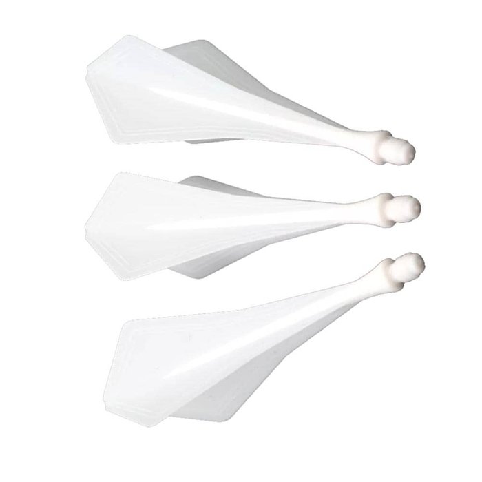 Cuesoul - TRAJ AK8 Integrated Dart Flights - Diamond Shape - White Dart ...
