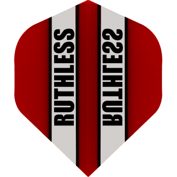 Piórka Ruthless Przezroczysty Red