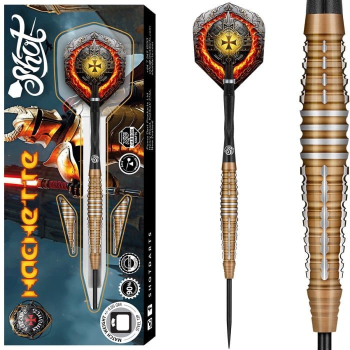 Shot Future Knights Hachette 90% - Fléchettes pointe Acier