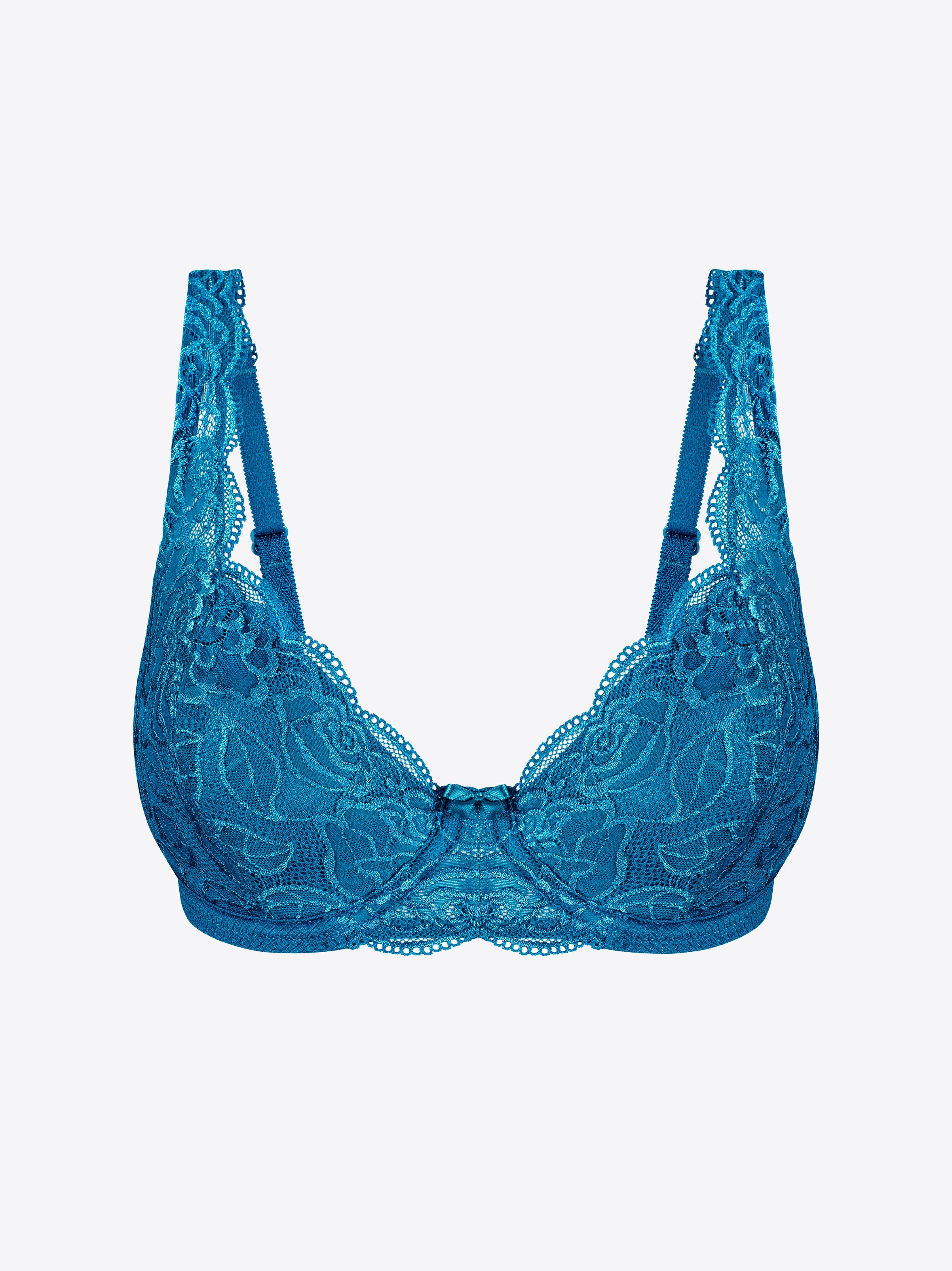Florence Balconette Bra - Maroccan Blue - $89.55 - CHANGE Lingerie