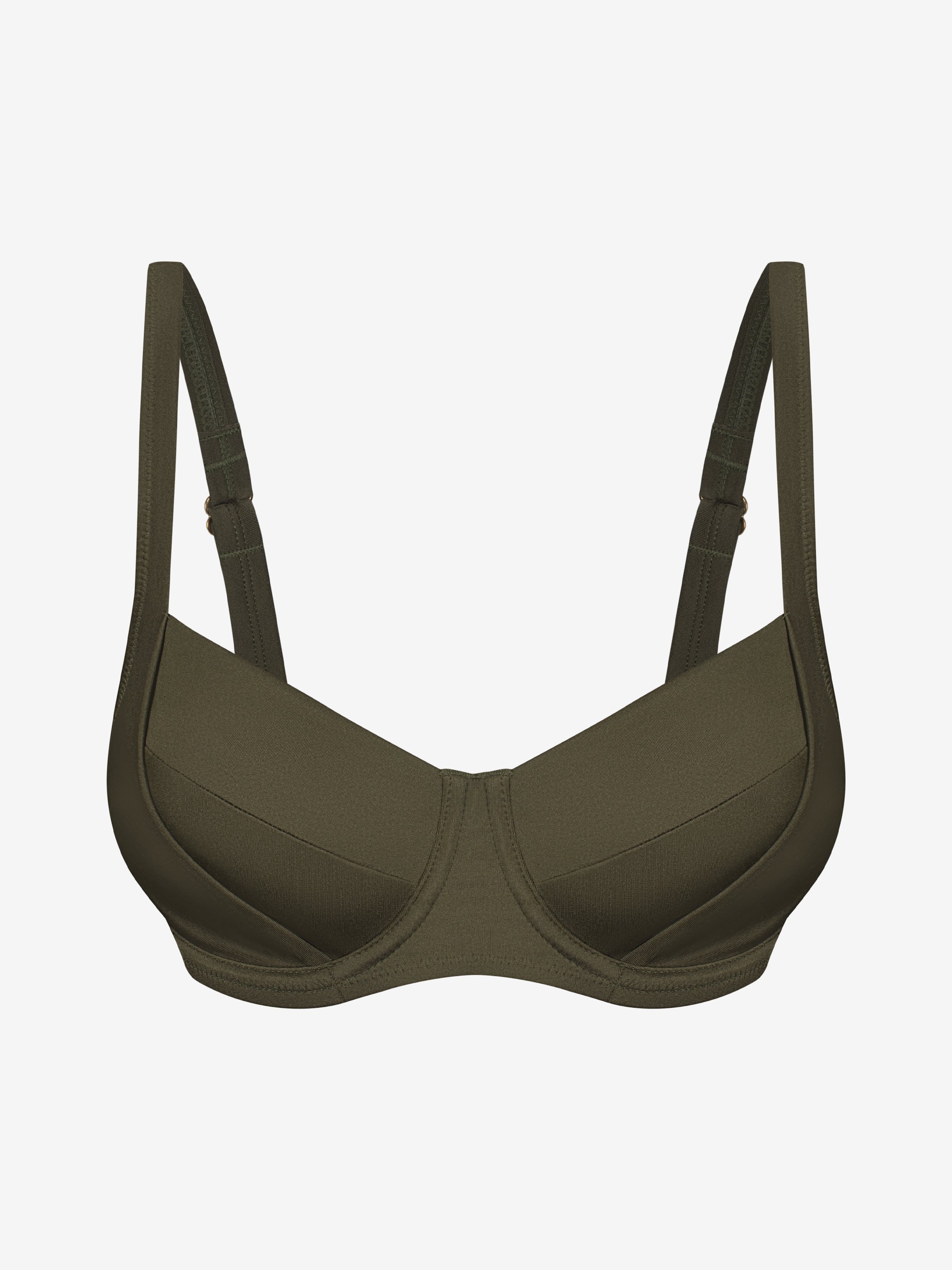 Marisol Luxe Full Support Bikini Top - Forest Night - $56.99 - CHANGE ...