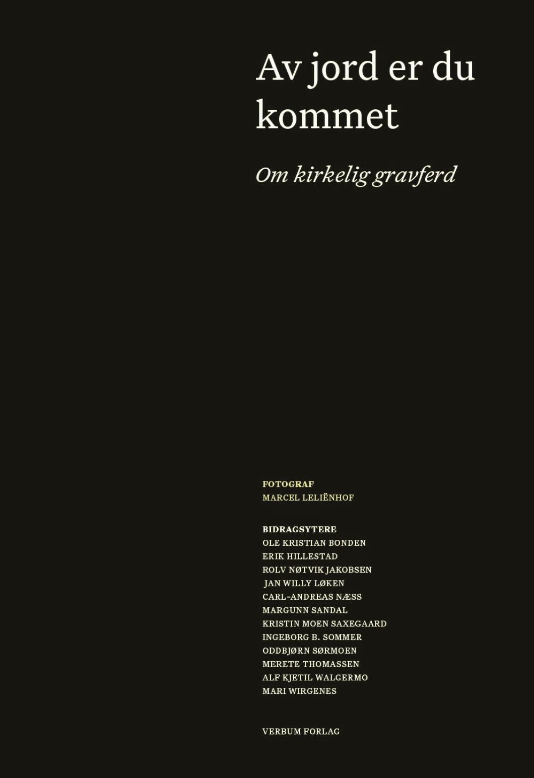 Av jord er du kommet - om kirkelig gravferd | Ark.no | Ark.no