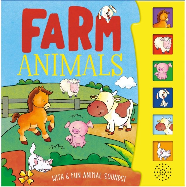 Farm Animals Sound Board Book | ARK Bokhandel