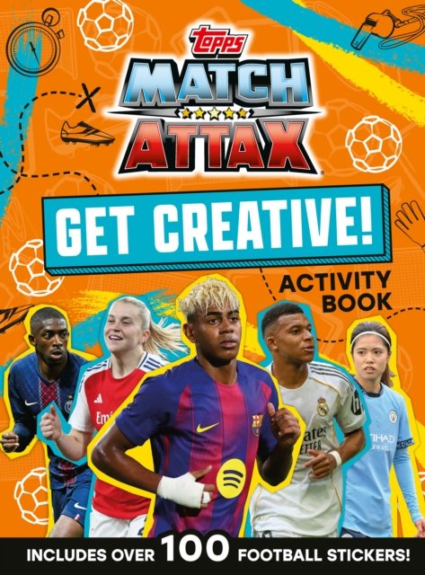Match Attax Get Creative Sticker Activity Book | Match Attax | Ark.no