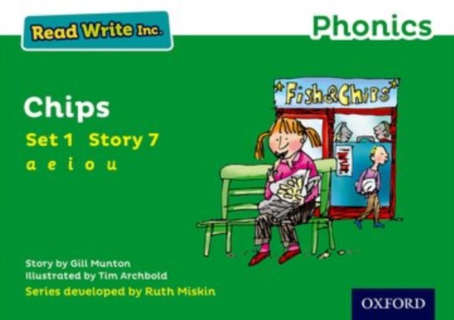 Read Write Inc. Phonics: 7 Chips (Green Set 1 Storybook) | ARK Bokhandel
