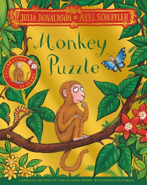 Monkey Puzzle 25th Anniversary Edition | Julia Donaldson | Ark.no