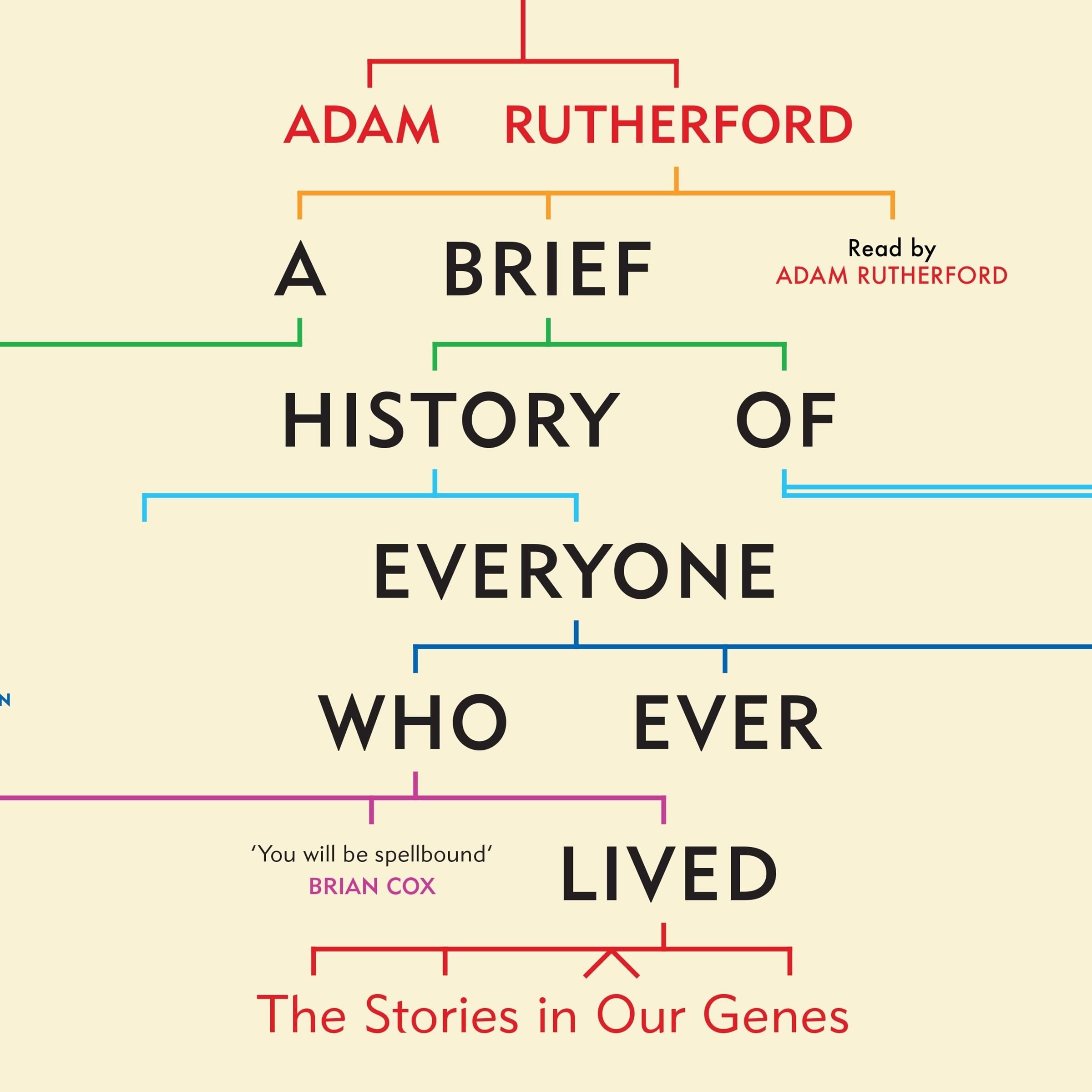 A Brief History of Everyone Who Ever Lived | Adam Rutherford | ARK.no